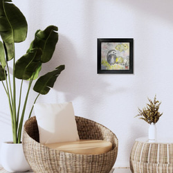 日本画 墨画 可愛い動物 S0号『ひよこの学校 Chick School』 絵画 yuzusumi art 通販 20294515 ...