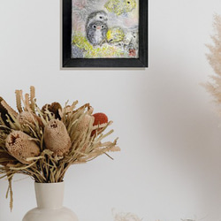 日本画 墨画 可愛い動物 S0号『ひよこの学校 Chick School』 絵画 yuzusumi art 通販 20294515 ...