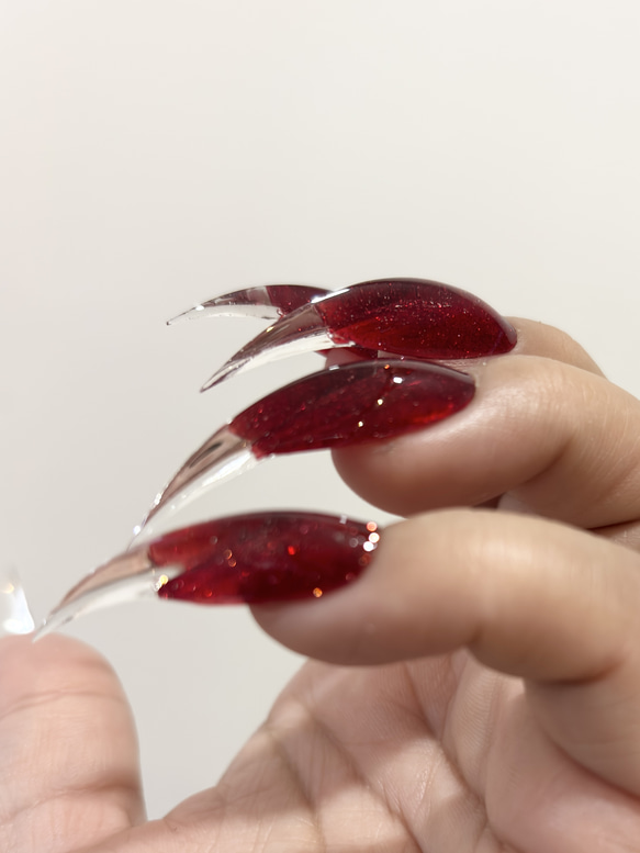 otona neko-tsume Ruby Melt ネイルチップ（つけ爪） THREE 通販 20351580｜Creema(クリーマ ...