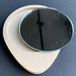 コンパクトミラー 木地（合板） 鏡付き 木材・板 武蔵川工房 通販 20409546｜Creema(クリーマ) ハンドメイド・手作り・クラフト ...