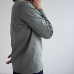 MVSコットン/センターバックロンティー/granite green/size1と2 カットソー FRECKLE 通販 20409936 ...