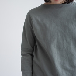 MVSコットン/センターバックロンティー/granite green/size1と2 カットソー FRECKLE 通販 20409936 ...