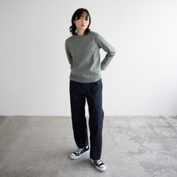 MVSコットン/センターバックロンティー/granite green/size1と2 カットソー FRECKLE 通販 20409936 ...