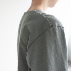 MVSコットン/センターバックロンティー/granite green/size1と2 カットソー FRECKLE 通販 20409936 ...