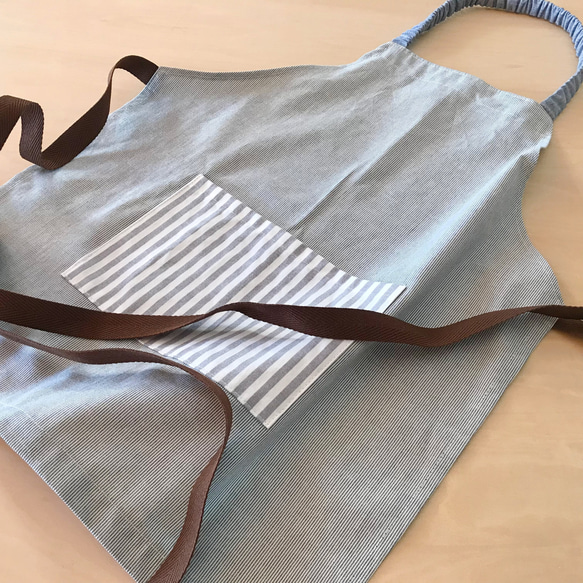 【シワになりにくいシリーズ キッズ/子供エプロン】120.130.140.150.160サイズ展開/腰紐・ゴム エプロン 25NOIE 通販 ...