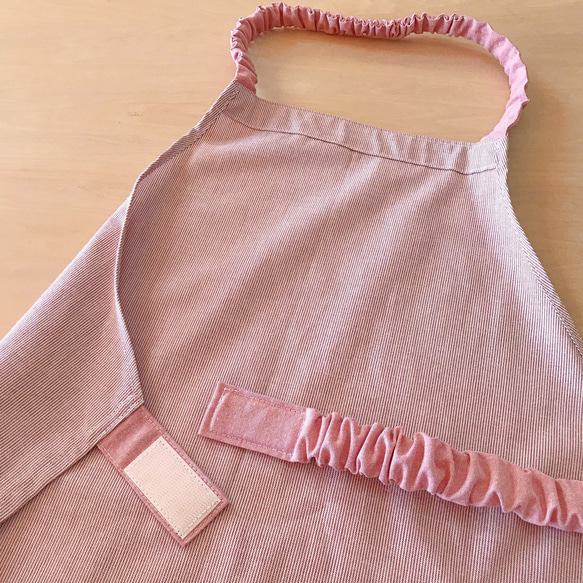 【シワになりにくいシリーズ キッズ/子供エプロン】120.130.140.150.160サイズ展開/腰紐・ゴム エプロン 25NOIE 通販 ...