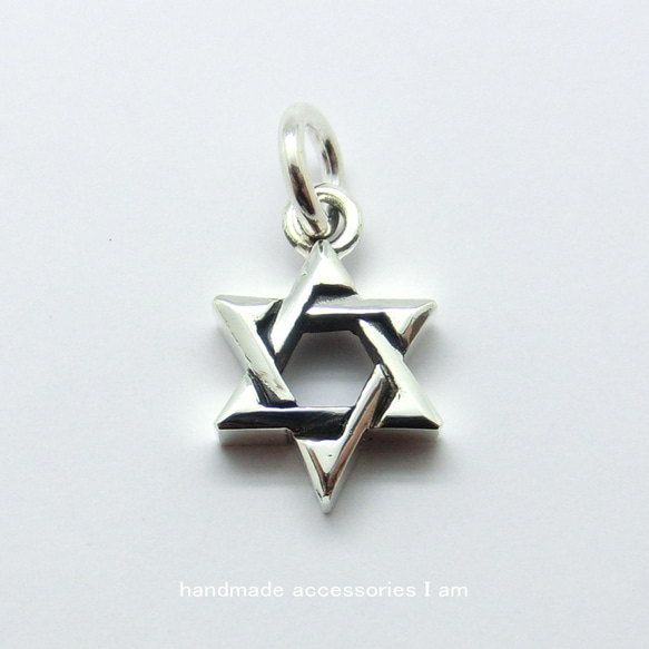 SALE10％OFF 受注生産商品 プチダビデスターペンダント シルバー925 IP0221 ネックレス・ペンダント ハンドメイドアクセサリー ...