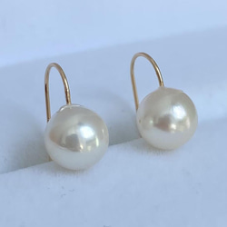 《14kgf》7㎜珠 あこや真珠 ソリティア ピアス ピアス（スタッド・一粒） Asny 通販 5079602｜Creema(クリーマ)