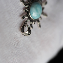 再販 ラリマー10 S925アンティークシルバー太陽ペンダントトップ ペンダントトップ ケロリン堂 通販 5299505｜Creema(クリーマ)