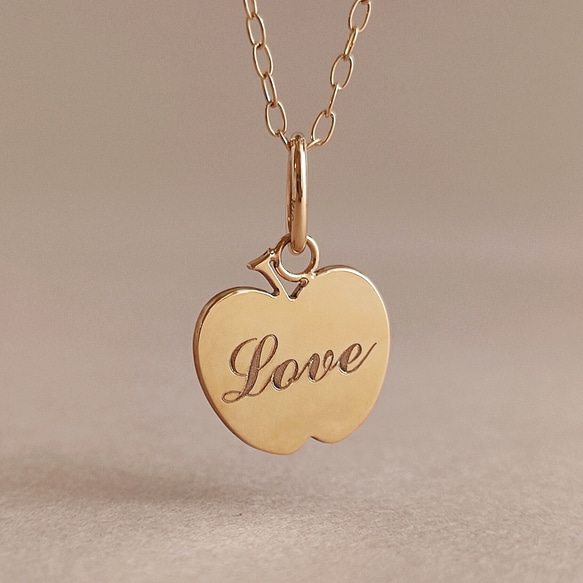 K10YG Love Pomme 8 りんご・ゴールドペンダント ネックレス・ペンダント PLAISITER / MiRiA 通販 ...