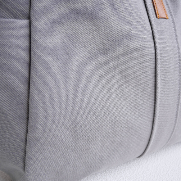 富士金梅ヴィンテージ帆布 ペールグレー色A4も入るポケットたくさん軽いバッグ トートバッグ kallelse（カレッセ）24 通販 ...