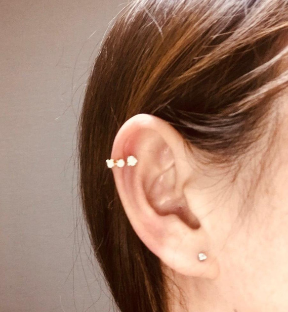 14kgf ＊ Lumiere イヤーカフ Haica Lemo 通販 7046222｜Creema(クリーマ)