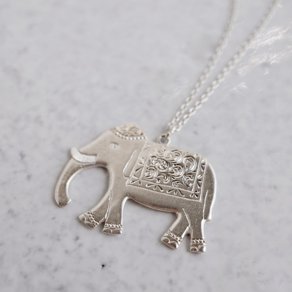 Elephant pendant [P019SV] ネックレス・ペンダント atelier simo 通販 708020｜Creema(クリーマ)
