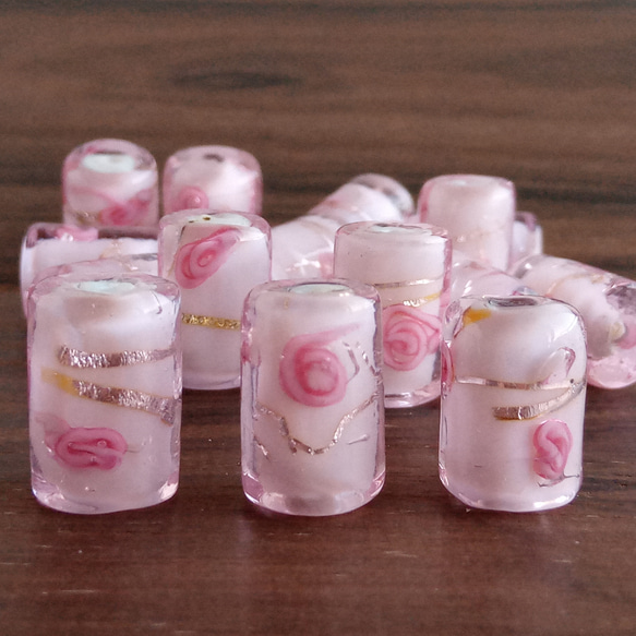 先着増量/とんぼ玉/ﾋﾟﾝｸ樽形/5pで1pプレゼント/p608/23977220 250401 とんぼ玉 マスカケ工房 通販 9209215 ...