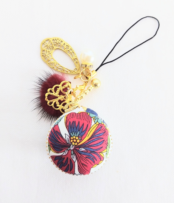 リバティガーラのマカロンポーチ② 小銭入れ・コインケース アトリエLayla 通販 9806125｜Creema(クリーマ)