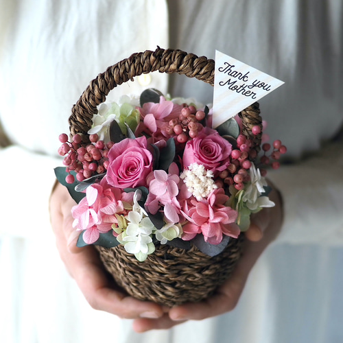 Bleu romantique>*紫陽花*ハーフムーンリース*三日月リース Bleu romantique>*紫陽花*ハーフムーンリース*三日月リース