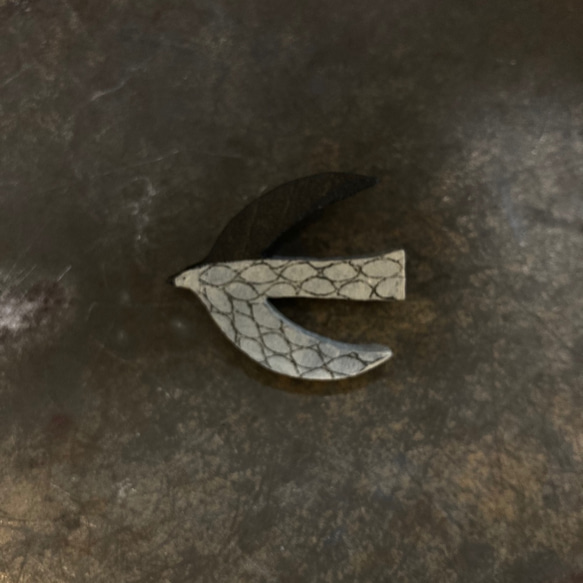 鳥 小② ブローチ 結城 琴乃 通販 12634510｜Creema(クリーマ)