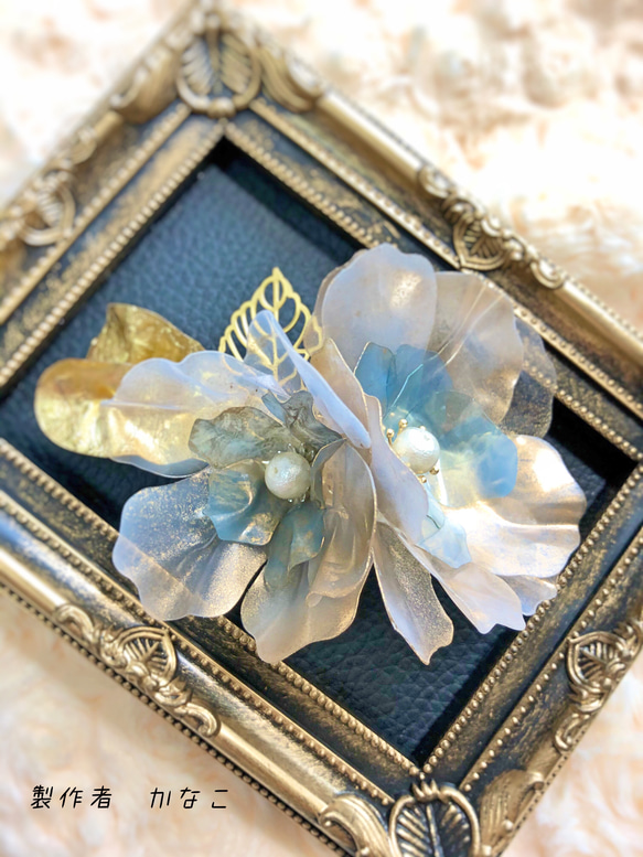 幻想花〜黎明に咲く〜 バレッタ Gut&Wool 通販｜Creema(クリーマ)