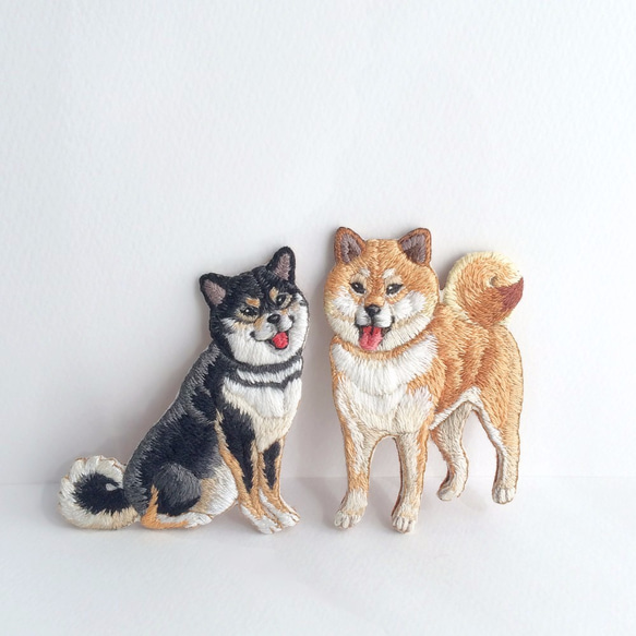 柴犬・刺繍ブローチ ブローチ ツチノコノネコ 通販 4388227｜Creema(クリーマ)
