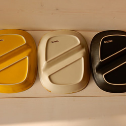 ランチプレート(マットブラック) ランチプレート Kaneatsu工房 通販｜Creema(クリーマ) 2285815