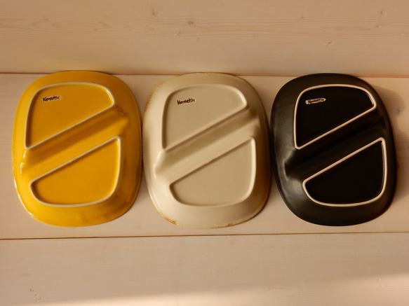 ランチプレート(マットブラック) ランチプレート Kaneatsu工房 通販｜Creema(クリーマ) 2285815