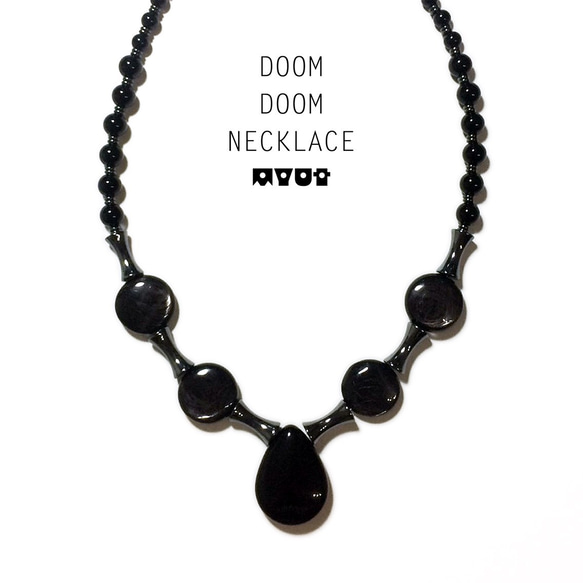 《DOOM DOOM NECKLACE》 ネックレス・ペンダント MYUT by TG 通販｜Creema(クリーマ)