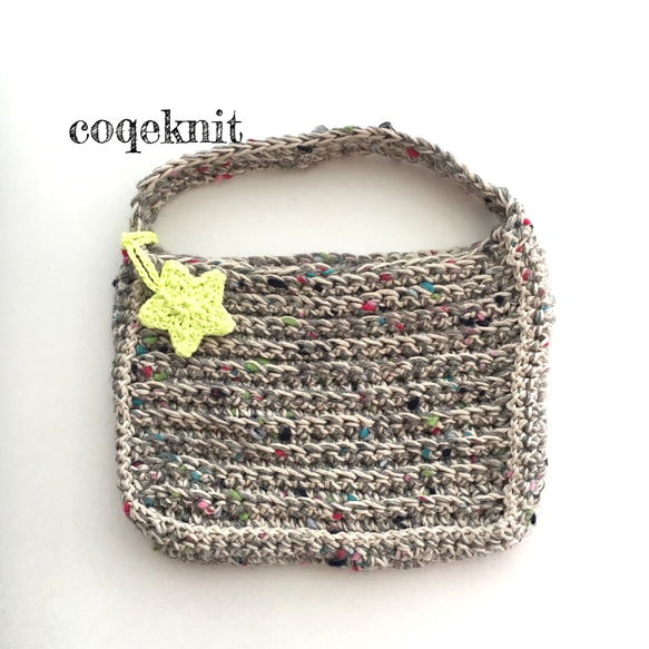 SALE 50%off キッズ ニットバッグ ミニバッグ おでかけ おままごと おもちゃ・人形 coqeknit 通販 2315006 ...