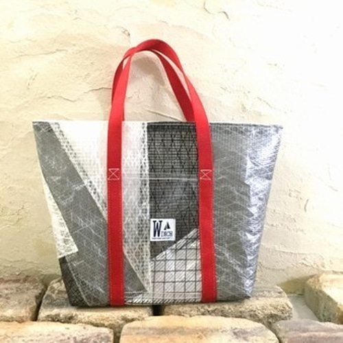 トートバッグ W-240 セイルクロス ヨット セイルバッグ USED トートバッグ W-240 セイルクロス ヨット セイルバッグ USED