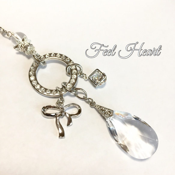【送料無料】クリスタルバッグチャーム その他アクセサリー Feel Heart 通販 3678507｜Creema(クリーマ)