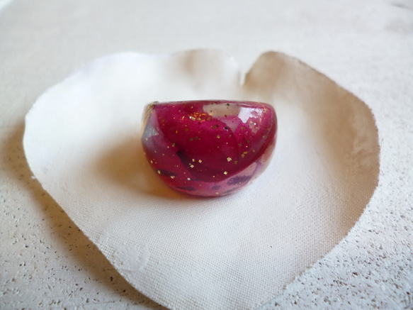 ruby shine ring 指輪・リング miG 通販｜Creema(クリーマ)