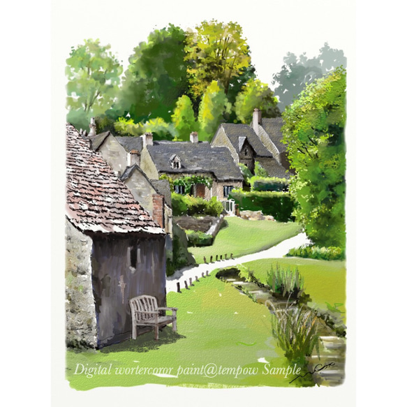 ポストカード ヨーロッパ風景画, (組合せ自由4枚セットで1.000円 ポストカード ヨーロッパ風景画, (組合せ自由4枚セットで1.000円