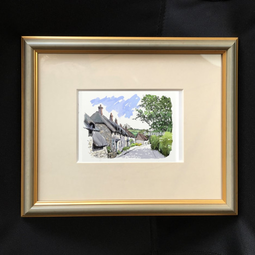 ポストカード ヨーロッパ風景画¥250(他の絵と4枚セット売り ポストカード ヨーロッパ風景画¥250(他の絵と4枚セット売り