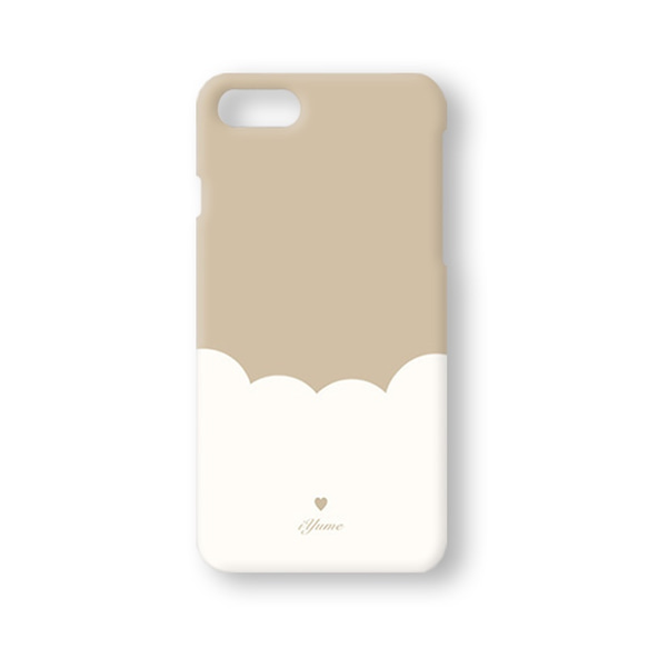 バイカラー＊カフェ 名入れ スマホケース iPhoneX16 Max Xperia Galaxy スマホケース・カバー iYume♡ 通販 ...