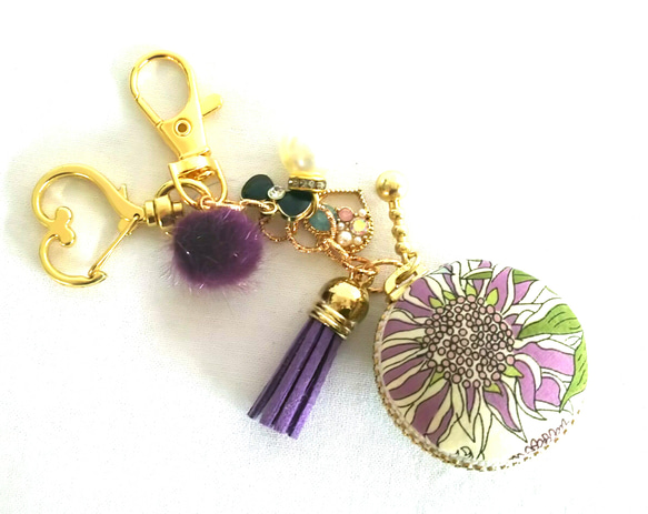 スザンナのマカロンポーチ☆キーホルダー② キーリング アトリエLayla 通販 12725009｜Creema(クリーマ)