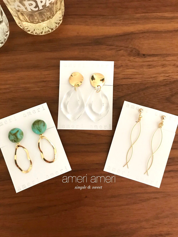 creema限定☆送料無料！夏の福袋人気イヤリング3点セット イヤリング・ノンホールピアス ameri ameri 通販 9789714｜Creema(クリーマ)