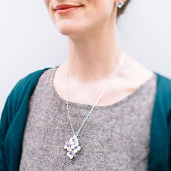 アジサイ アメジスト ブローチ/ペンダントトップ (チェーンなし) ブローチ Atelier Shinji Ginza 通販 7102117 ...