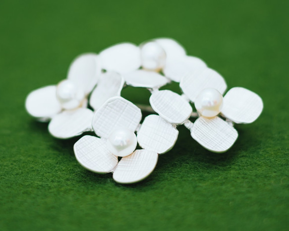 アジサイ アメジスト ブローチ/ペンダントトップ (チェーンなし) ブローチ Atelier Shinji Ginza 通販 7102117 ...