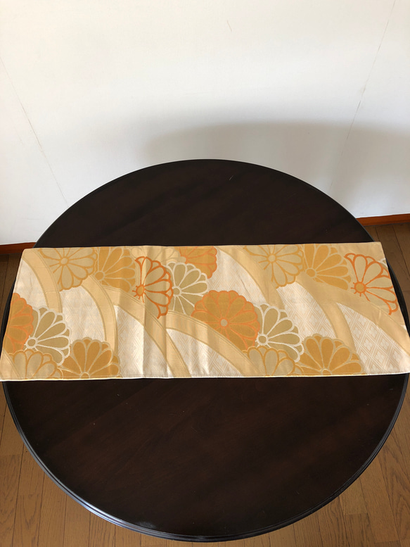 帯リメイク シンプルな菊のインテリアクロス その他インテリア雑貨 がじゃん 通販｜Creema(クリーマ) 5073397