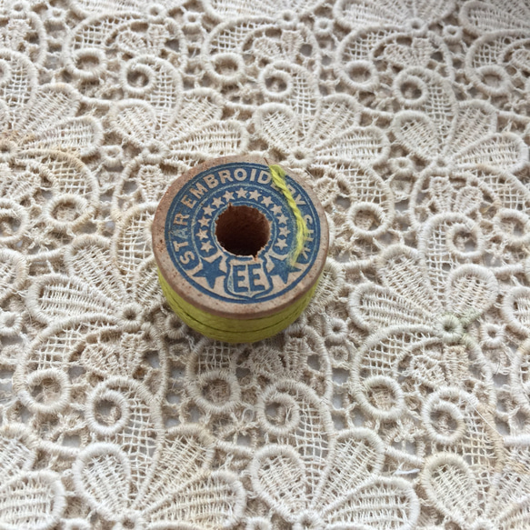 アンティーク 木製ボビン シルクの糸巻き No.8 糸・ミシン糸 COCO Classic 通販 2900434｜Creema(クリーマ)