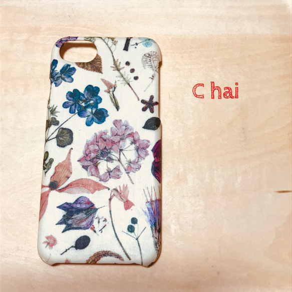 No.216 新柄 受注製作 リバティ フローラル イヴ iPhoneケース iPhoneケース・カバー chai 通販 5601035 ...
