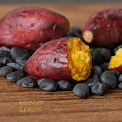 【秋冬限定】蜜入り石焼き芋のアシンメトリー ピアス/イヤリング ピアス（フック・チェーン） ARANKO LEMON 通販 12726357 ...