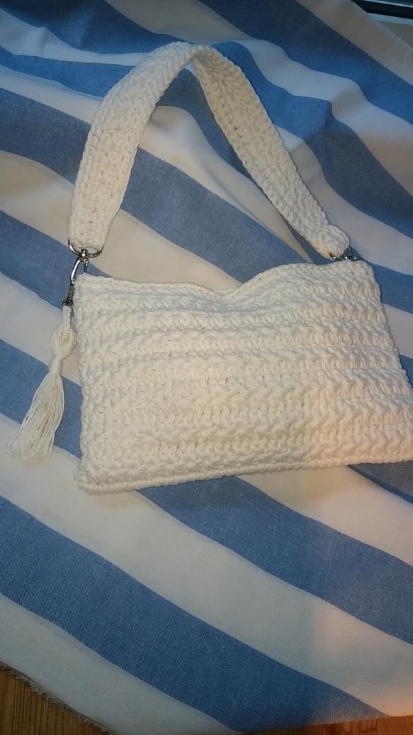 スタークロシェコットンバッグ ショルダーバッグ nontan 通販 2454337｜Creema(クリーマ)