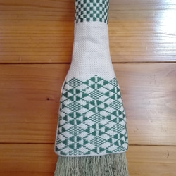 こぎん刺し ほうきカバー〖グリーン〗 その他インテリア雑貨 つくりて藍 & tree cotton 通販 1945345｜Creema(クリーマ)