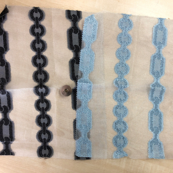 【イタリア製】チェーン柄チュール生地 2枚セット 生地 ハンドメイド手芸店 bybeef 通販 11220925｜Creema(クリーマ)