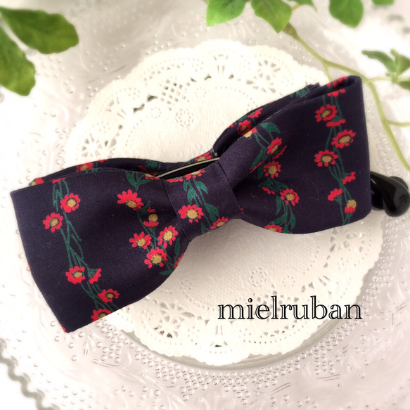 【新作】海外竜也×リバティバナナクリップイミヴィアリバティリボンコラボ ヘアクリップ・バナナクリップ mielruban 通販 3359214 ...