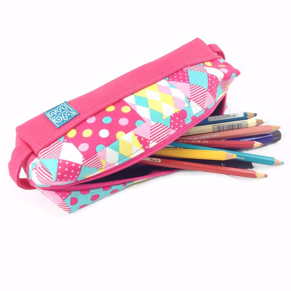 WaWu Toastペンケース（ファニーピンク）|キャンバス台湾ペンケースペンペンケースSmall Object Storage ペンケース ...