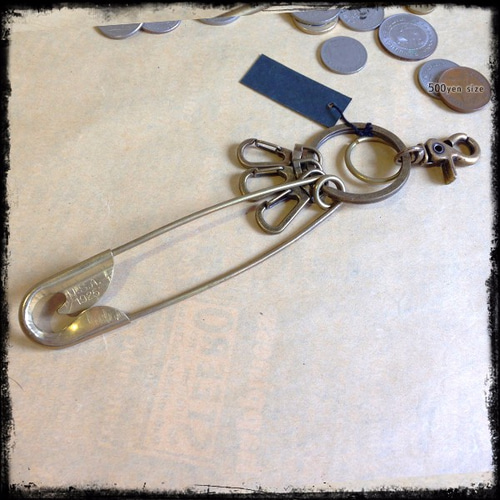 USA1925な安全ピンのキーホルダー キーホルダー mstk 通販 USA1925な安全ピンのキーホルダー キーホルダー mstk 通販