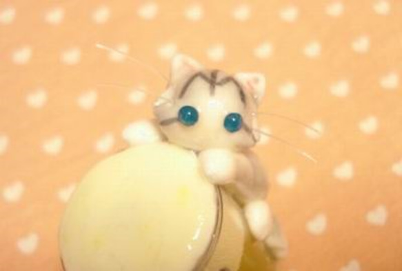 にゃんこのしっぽ 生ビール ノルウェージャン 猫 ストラップ 携帯ストラップ にゃんこのしっぽ 通販 2178441｜Creema(クリーマ)