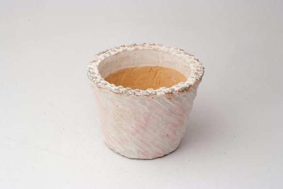 陶器製（2号ポット相当） 多肉植物の欲しがる植木鉢 aasc-1352-ピンク 一輪挿し・花瓶・花器 pots 通販｜Creema(クリーマ)