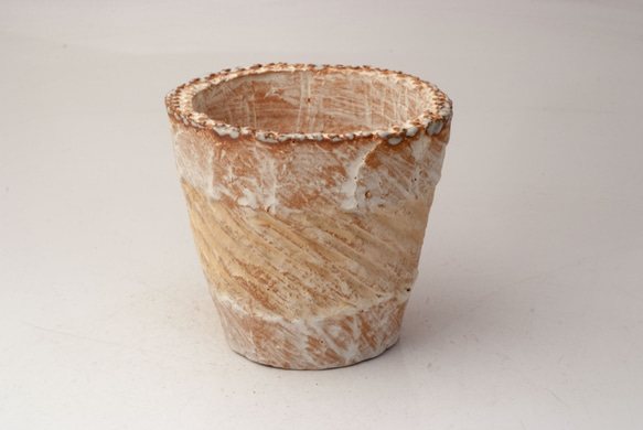 陶器製（3号ポット相当） 多肉植物の欲しがる植木鉢 NSMc-3975イエロー 一輪挿し・花瓶・花器 pots 通販｜Creema(クリーマ ...